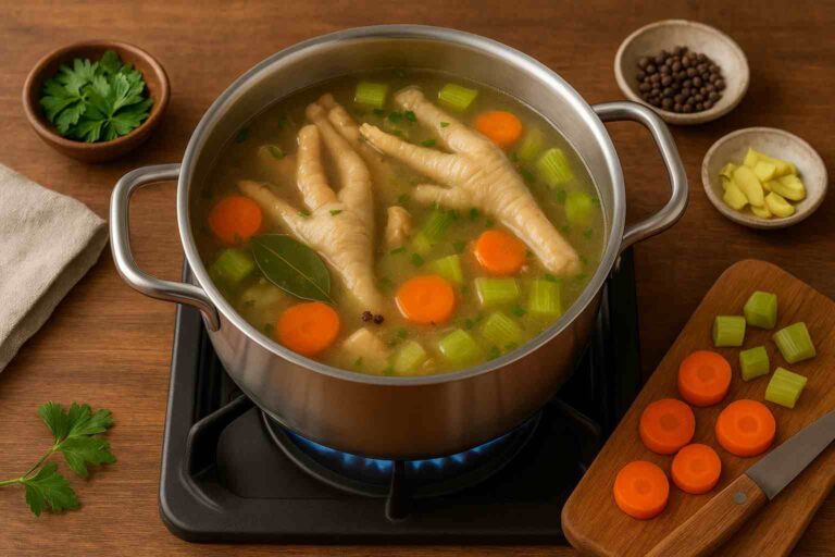 Chicken Feet Soup Recipe — Collagen-Rich Broth