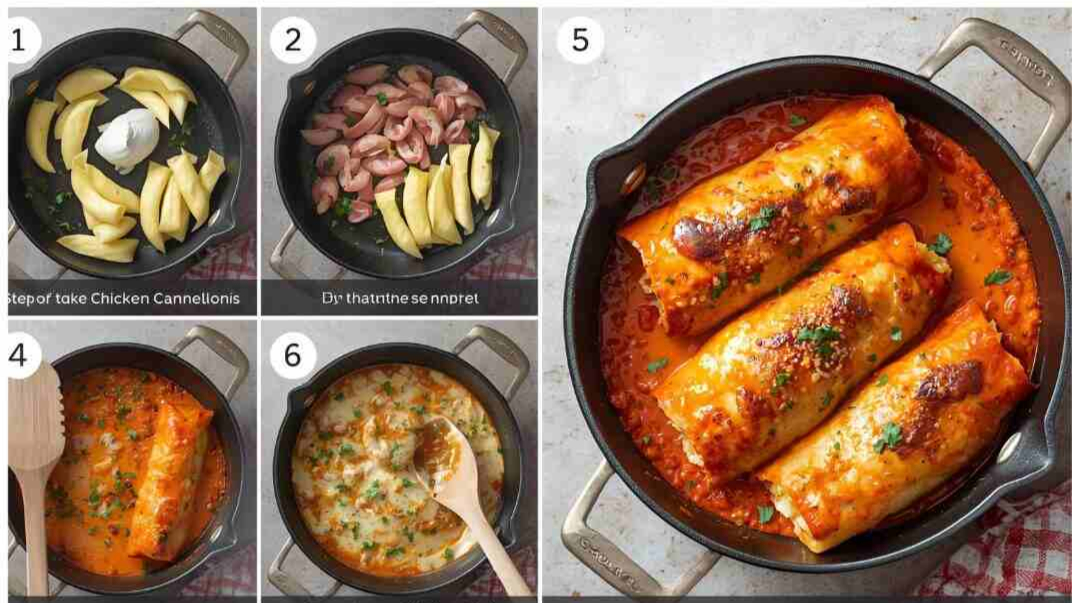 Ultimate Chicken Cannelloni Recipe: Creamy, Cheesy & Easy
